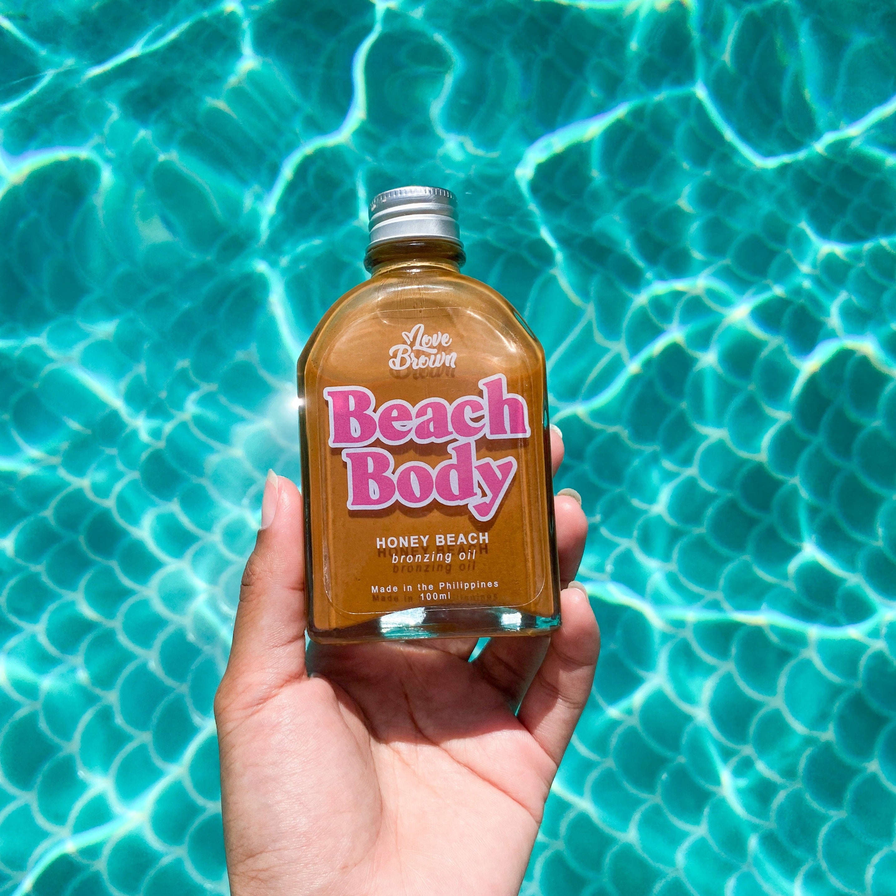 Beach Body Bronzing Oil: Honey Beach – Love Brown